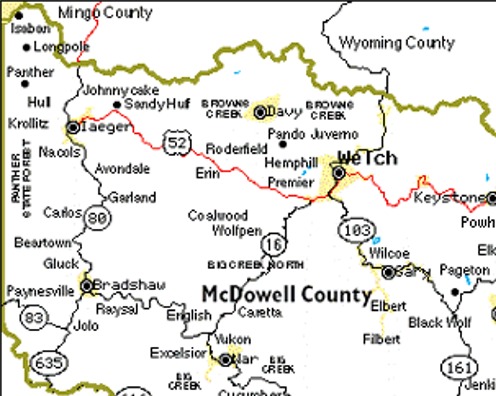 McDowell County Lookup Resources