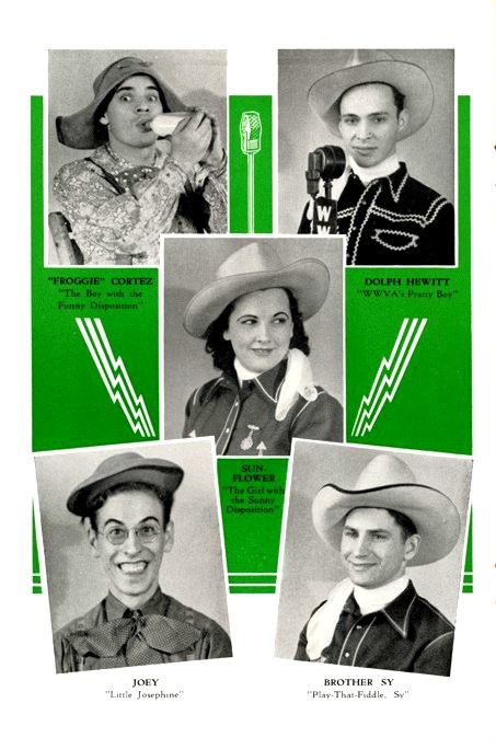 Myrtle's Scrapbook - WWVA Jamboree, Wheeling, West Virginia