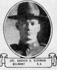 Grover Cleveland Seckman, World War I, Pleasants County, WV Military Page