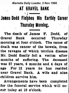 James Irving Dodd, Tyler County, WVGenWeb