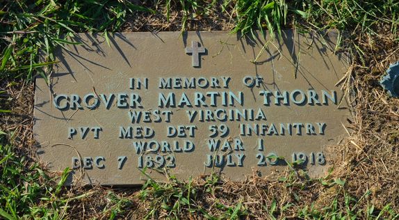 Grover Martin Thorn, Tyler County, WVGenWeb