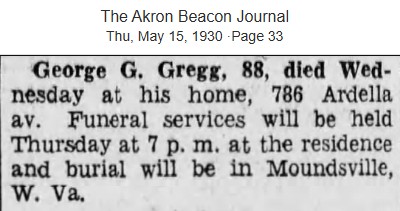 Gans Gregg, 12th West Virginia Infantry, Civil War